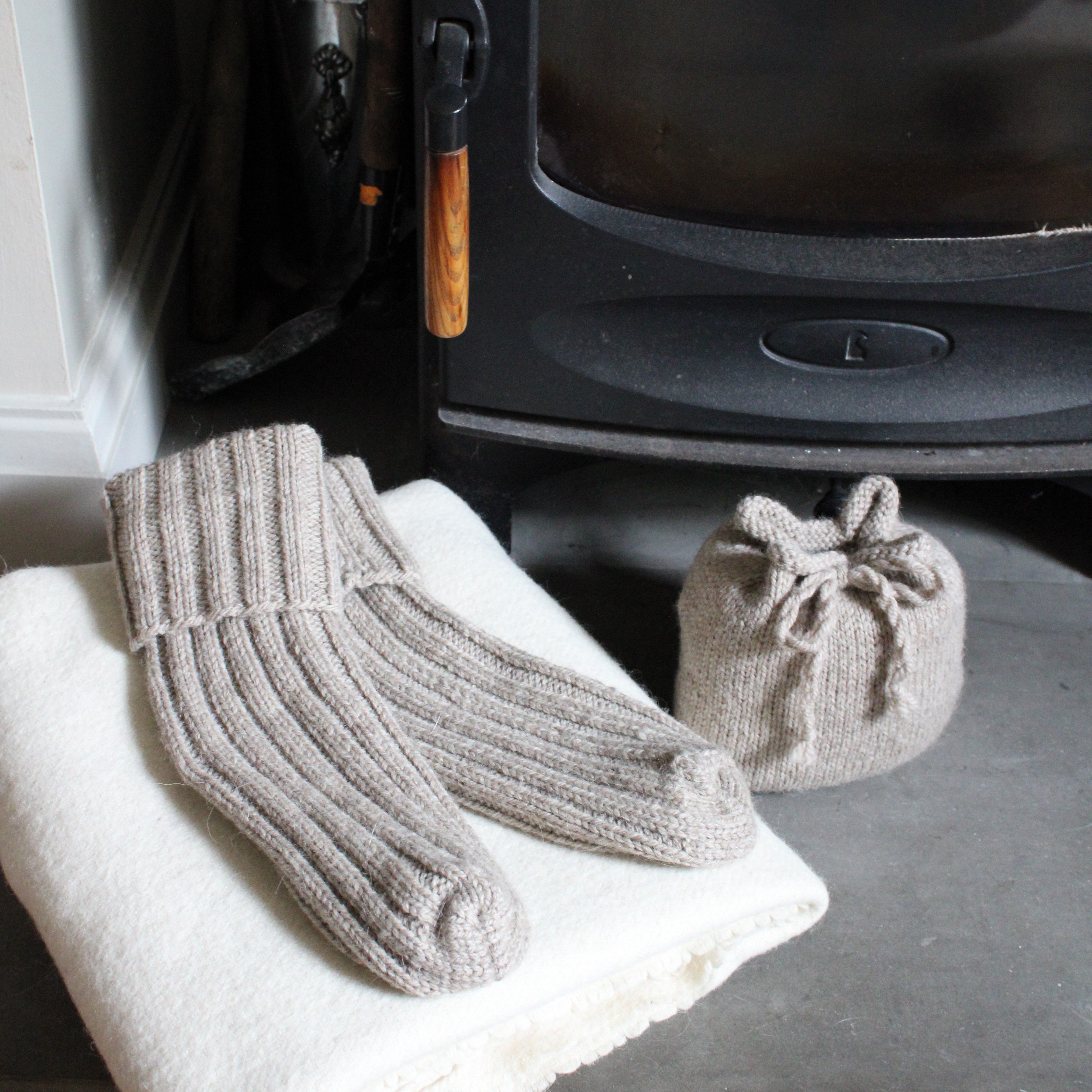 Nora Socks + Pouch – Fairmount Fibers