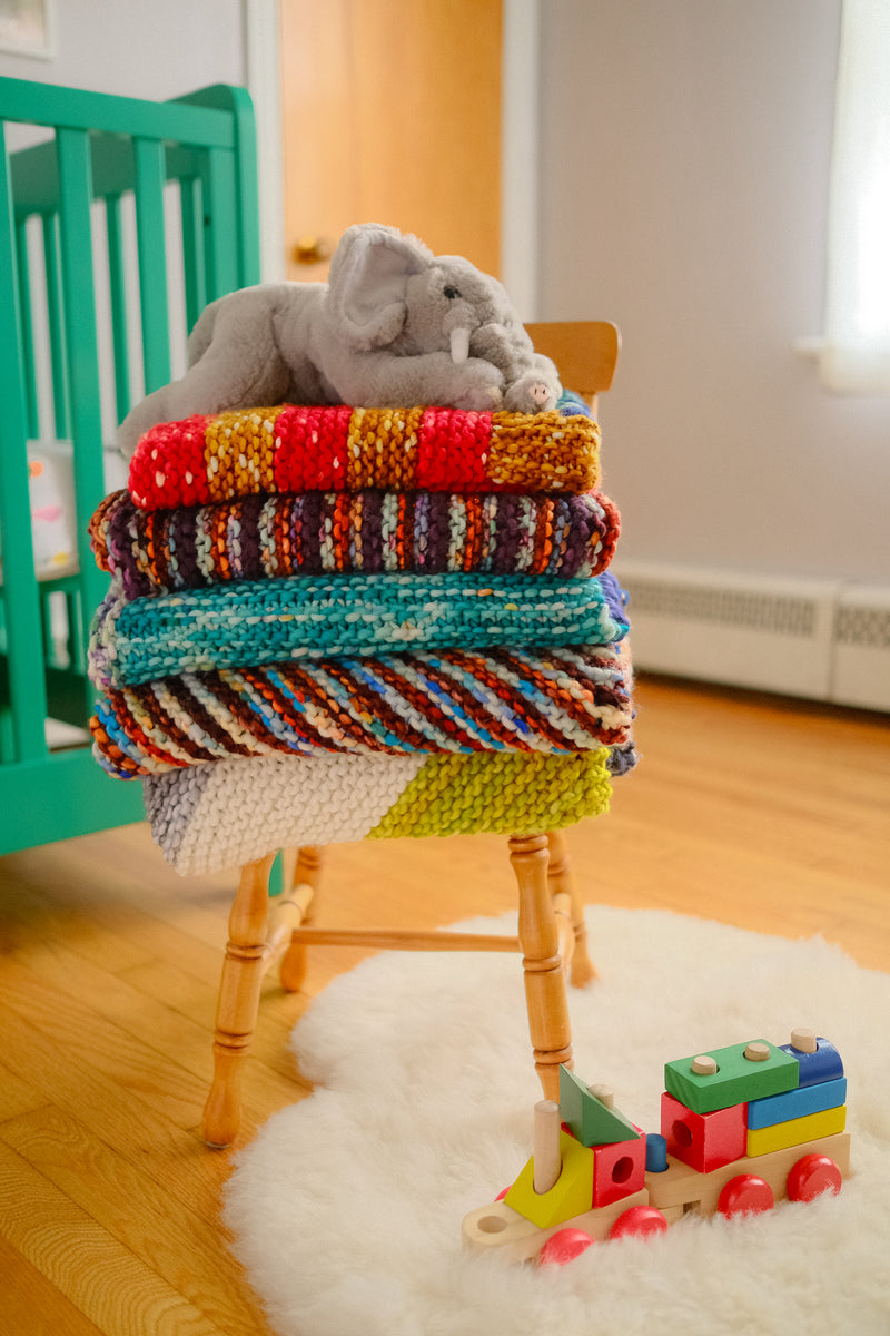 Bitty Bulky Baby Blankets – Fairmount Fibers